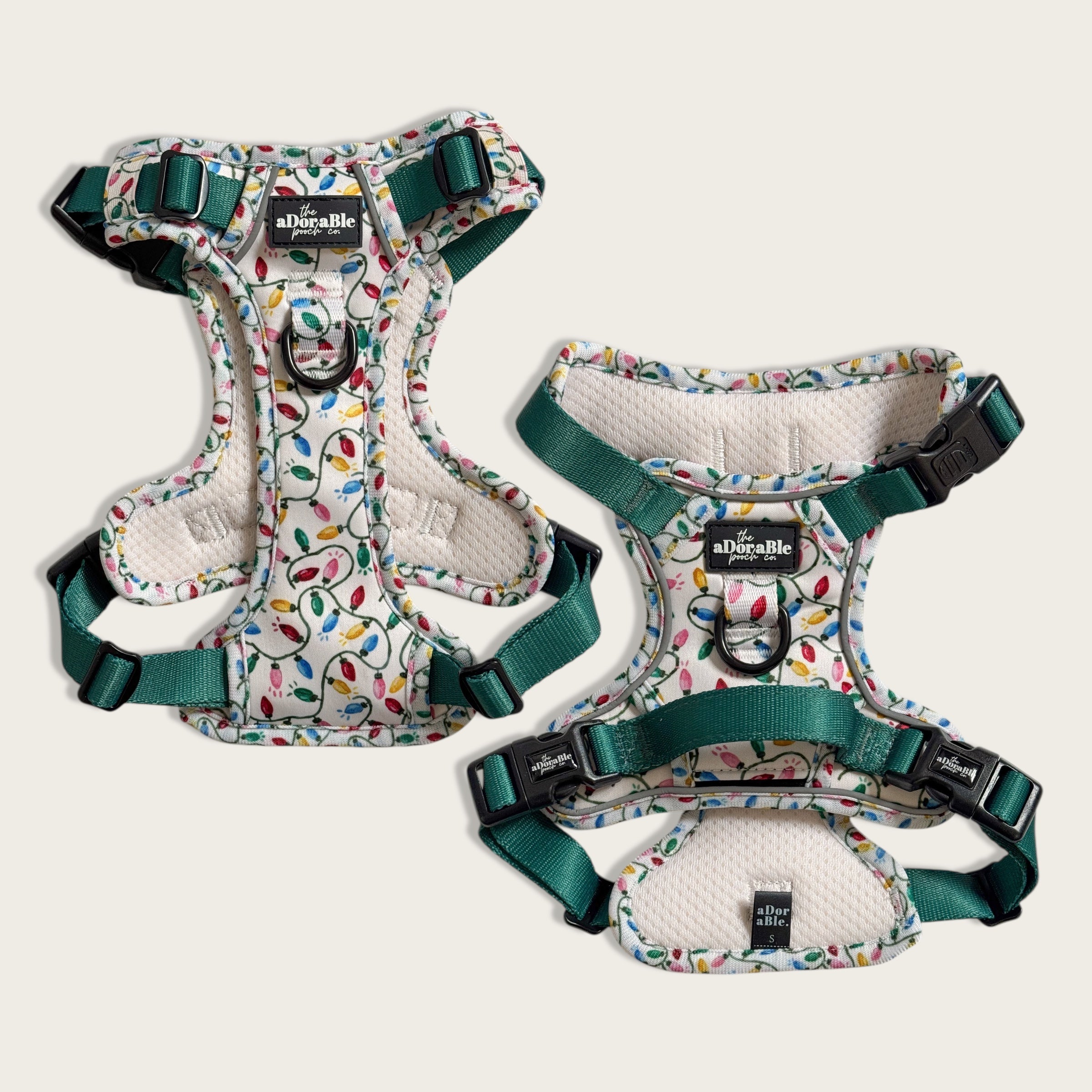Hike & Go Lite™ Harness - Festive Lights – The aDoraBle Pooch Company