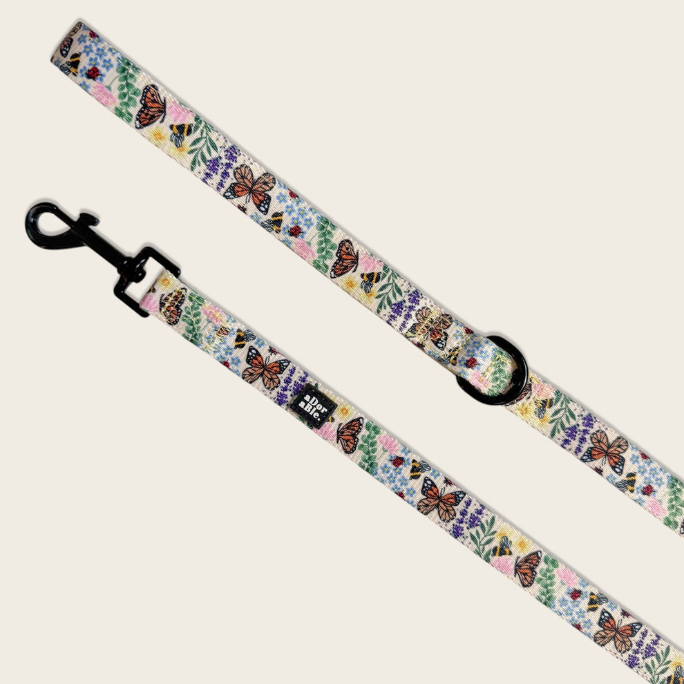 Dog Lead - Bumbles & Butterflies – The aDoraBle Pooch Company